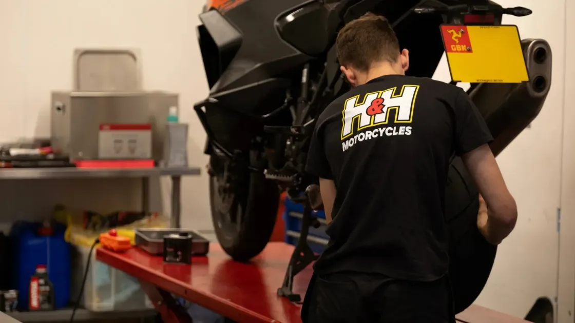 Restorations at H&H Motorcycles